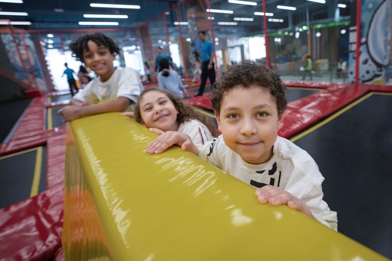 Kids Trampoline | Indoor Trampoline | Adventure Park Bahrain